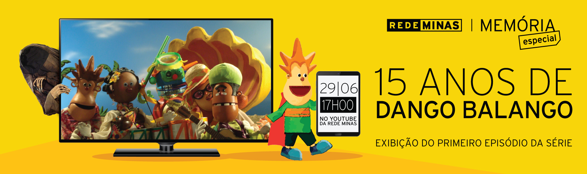 15 anos de Dango Balango são destaque no Rede Minas Memória Especial ...